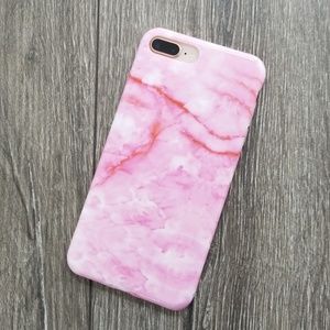 Accessories | Pink Marble Iphone Luxurious Case | Poshmark